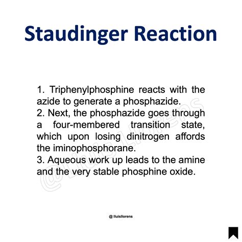 Staudinger Reaction