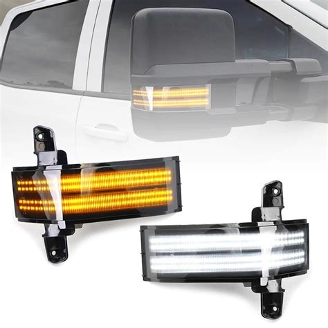 L Mpara De Espejo Lateral Led Para Camioneta Luces De Estacionamiento