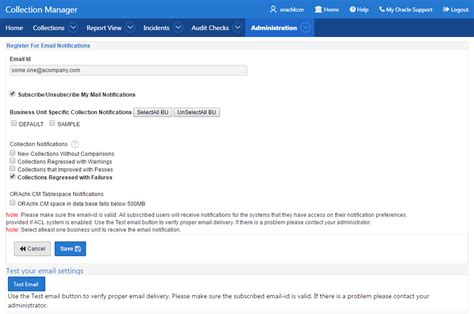 oracle health check collections manager for oracle application express 5 0