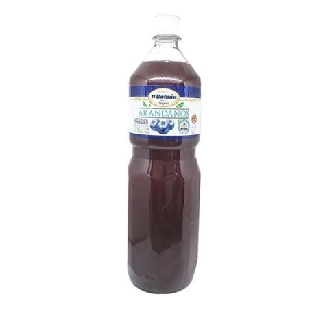 Jugo De Arandanos Sin Azucar Agregada 1 5lt El Bolson