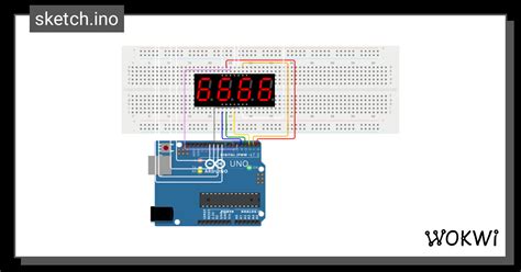 Decodificador A 7 Segmentos Wokwi Esp32 Stm32 Arduino Simulator