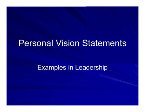Poenitz Mentoring Com Personal Vision Statement Compatibility Mode Personal Vision Statements
