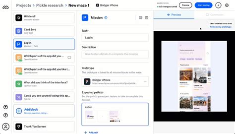 Refreshing Your Prototype In Maze Maze Help
