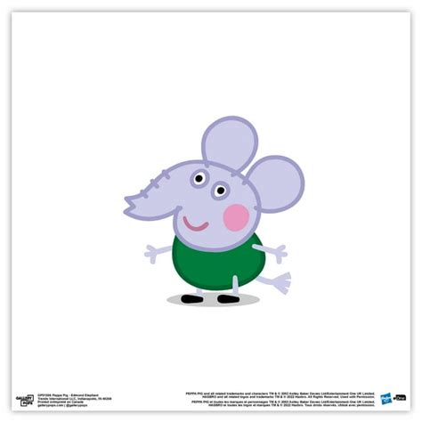 Gallery Pops Peppa Pig Edmond Elephant Wall Art Walmart Business