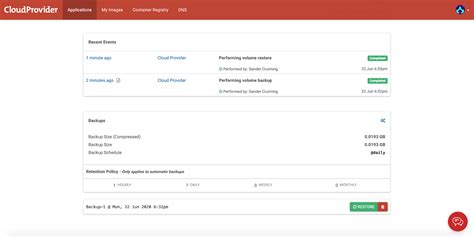 Cloud Provider Containers Docker Hosting Wordpress Performance