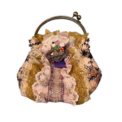 Ruffle Victorian Clutch Purse Victorian Style With Depop
