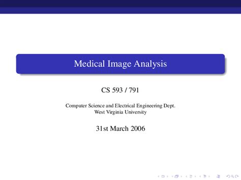 Diffusion Tensor Imaging Computer Science Lecture Slides Cs T101