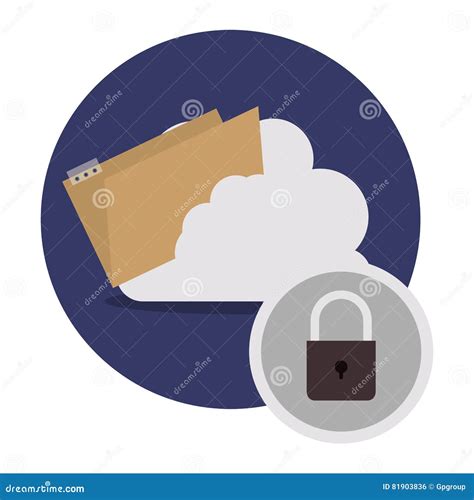 Isolated Cloud Computing Design Stock Illustration Illustration Of Smart Technology 81903836