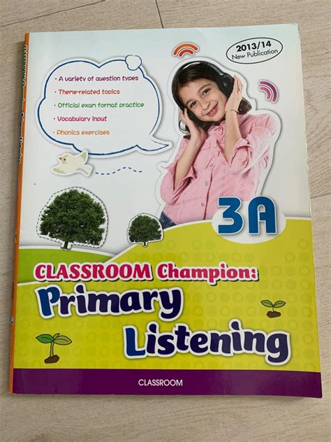 Classroom Champion Primary Listening 3a 興趣及遊戲 書本 And 文具 教科書 Carousell