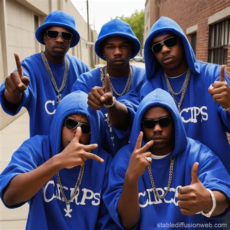 Crips Gang Hand Sign Stable Diffusion Online
