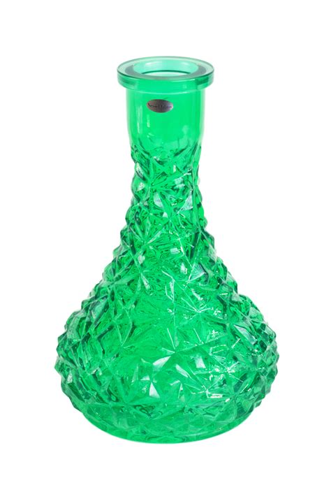 Vase Fancy Drop Green Izzy Smoke