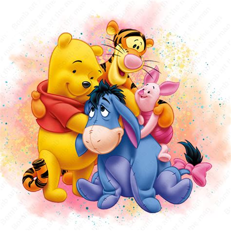 Winnie The Pooh Clipart Winnie The Pooh Characters Watercolor