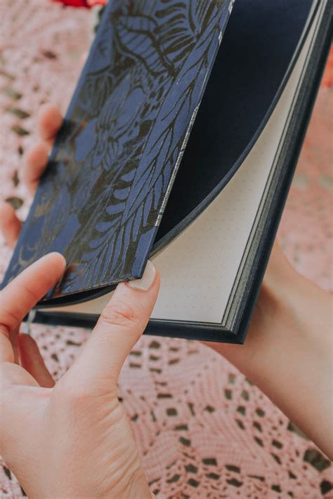 Luxury Notebook Romantic For Women Dotted Notebook With Etsy