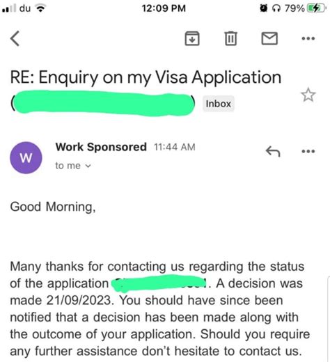 Decision Is Made On My Tier 2 Skilled Worker Visa But No Message From