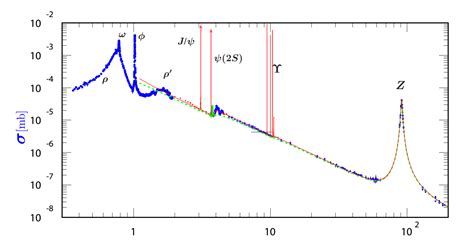 Particle Physics Energy Dependency Of The Total Cross Section For Different Species Physics