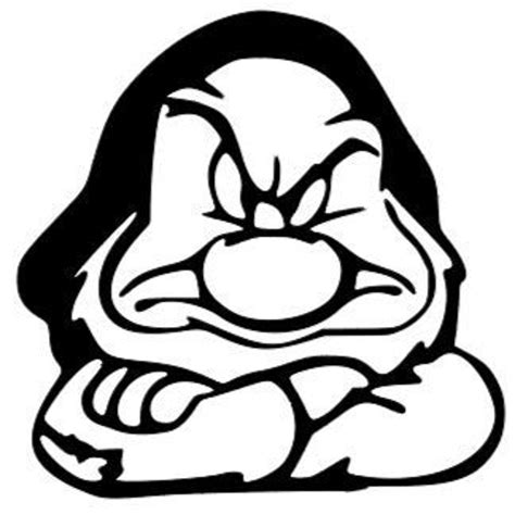 Grumpy Decal Grumpy Dwarf Car Decal Laptop Decal Etsy Grumpy Dwarf