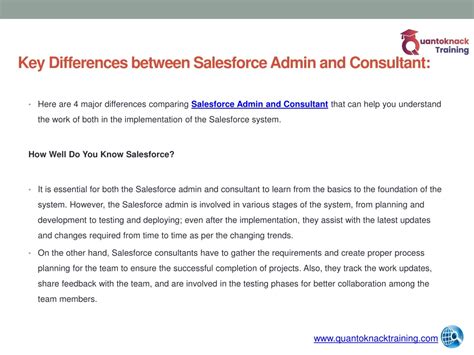 Ppt Salesforce Admin Vs Consultant Which One Should I Choose