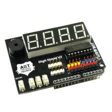 YwRobot Arduino Digit Shield V Module Four Bit Digital Tube Display Expansion Board For DIY