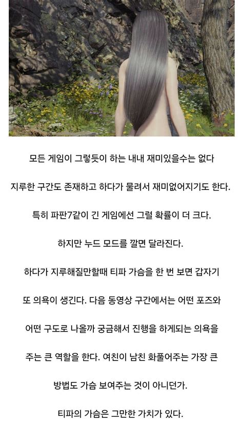 누드모드를 깔고 게임하는 이유 볼텍스 게이밍
