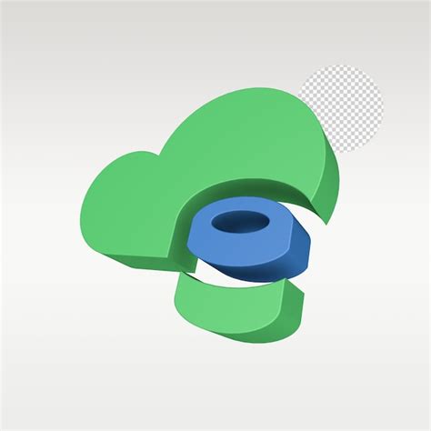 Premium Psd 3d Render Data Processing Icon Symbol