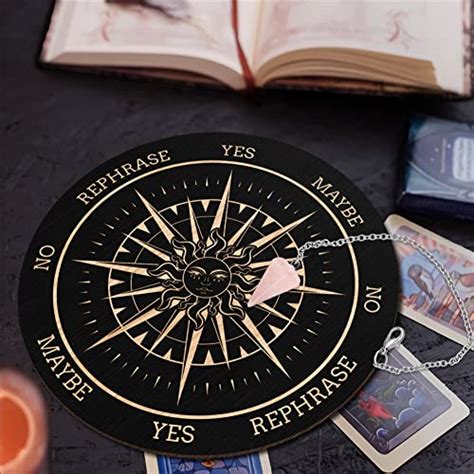 Craspire Pendulum Board Compass Dowsing Divination Metaphysical Message