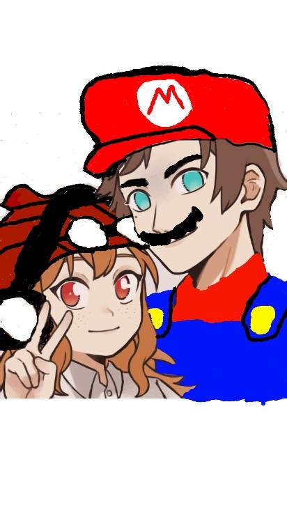 Mario And Meggy Toegther By Wesselhero On Deviantart