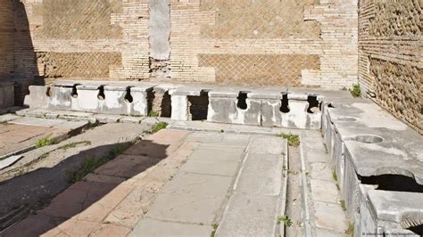 Ancient Roman Public Toilets