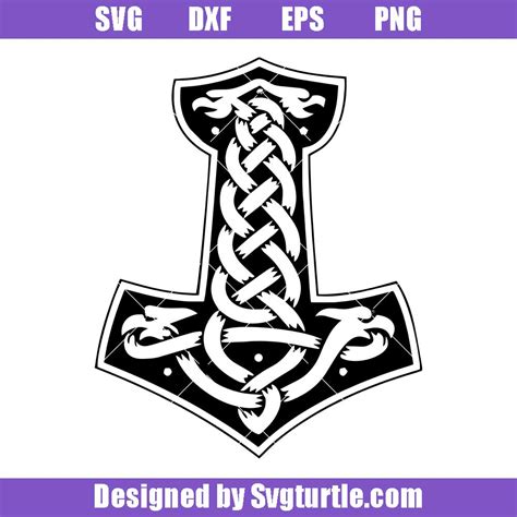 Viking Hammer Drawing