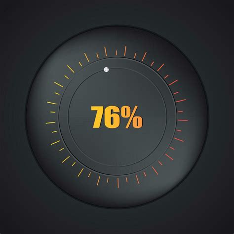 File Download Progress Indicator Isolated Background 23314363 Vector