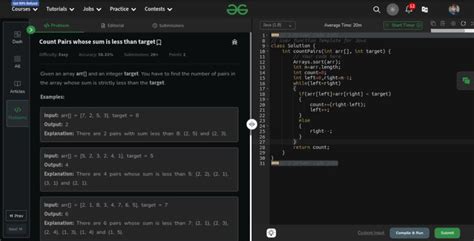 Gfg160 Geekstreak2024 Geeksforgeeks Codingchallenge Geeksforgeeks