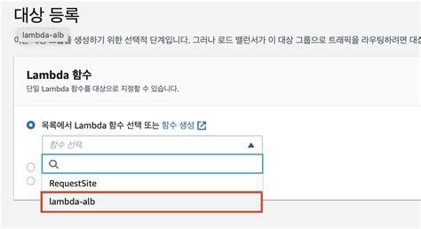 lambda함수의 리턴값을 alb를 통해 페이지에 표시하기 developersio