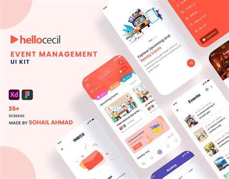 Event Booking App UI Design On Behance