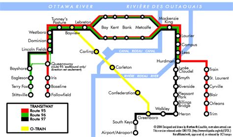 Ottawa Transit Map Fileottawa Transitwaypng Wikipedia The Free