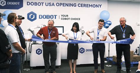 News Dobot Expands Its Offering In The Us Market New Cobot Series And First Usa Office Location