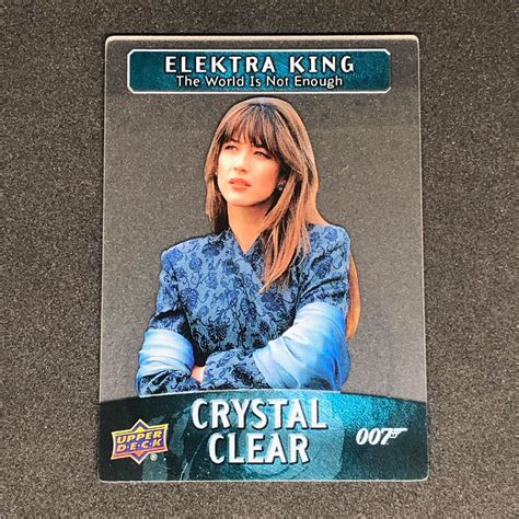 Sophie Marceau ソフィー・マルソー 2020 Upper Deck ジェームズ・ボンド ヴィラン＆ヘンチマン クリアカード