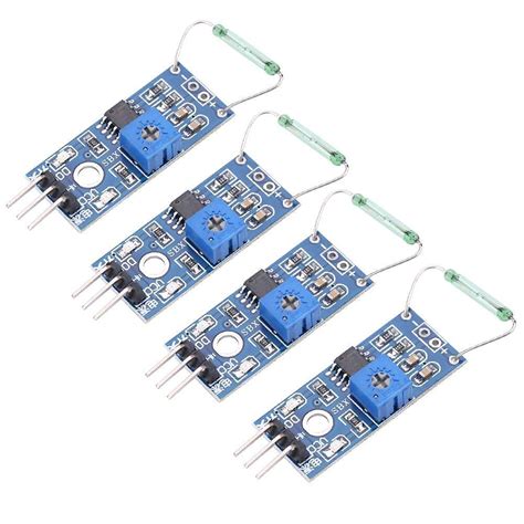 Pcs Set Reed Switch Normally Open Reed Sensor Module Magnetic Switch Module DIY Kit Normally