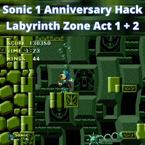 Sonic The Hedgehog Labyrinth Zone Act 1 2 Sega Retrogaming