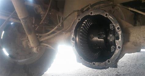 Buddy Of Mine Was Using A Temporary Rear Axle That Had Smaller Gearing