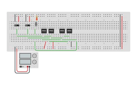 Circuit Design Cmos Nand Gate Tinkercad