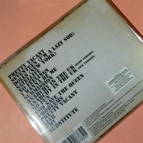 Cd Of Sex Pistols Hobbies And Toys Music And Media Vinyls On Carousell