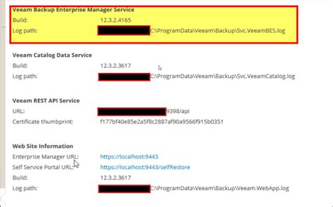 Bug Of Updage The Veeam Enterprise Manager To V12324165 Veeam Community Resource Hub