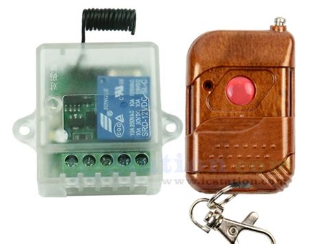 wireless remote control switch dc 12v relay module lockless self
