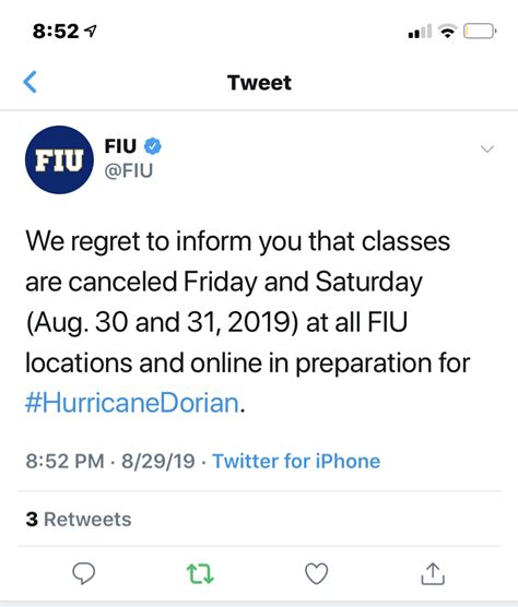 Classes Cancelled In Preparation For Storm Panthernow