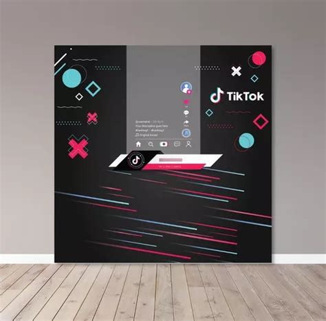 Backdrop Fondo Digital Para Fiestas Tik Tok Mercadolibre