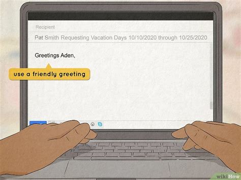 How To Request Time Off From Work By Email Examples
