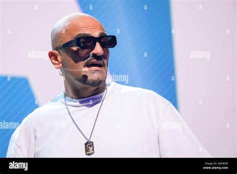 Hamburg Germany 18th May 2022 Rapper Xatar Speaks On Stage During