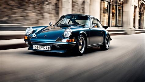 Classic Porsche 911 Premium Ai Generated Image