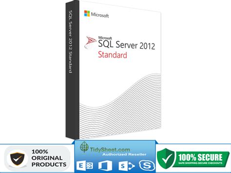 Sql Server 2012 Standard Original License For 1 Server