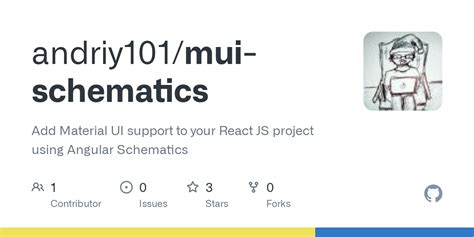 Github Andriy101mui Schematics Add Material Ui Support To Your