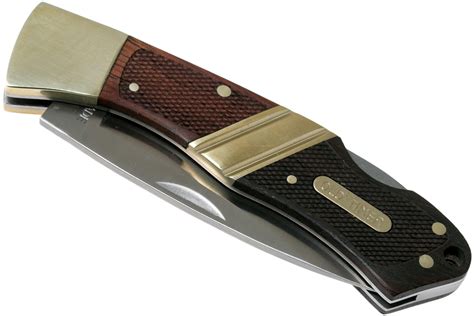 Old Timer Large Lockback 29ot Pocket Knife With Leather Sheath